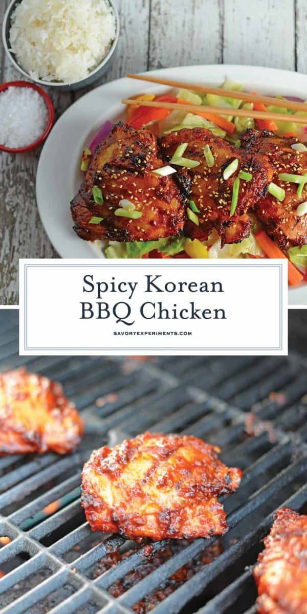 Spicy Korean Bbq Chicken Spicy Chicken Marinade
